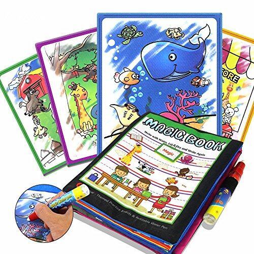 Kids Magic Water Drawing Book Magic Water Coloring Book | Daraz.lk