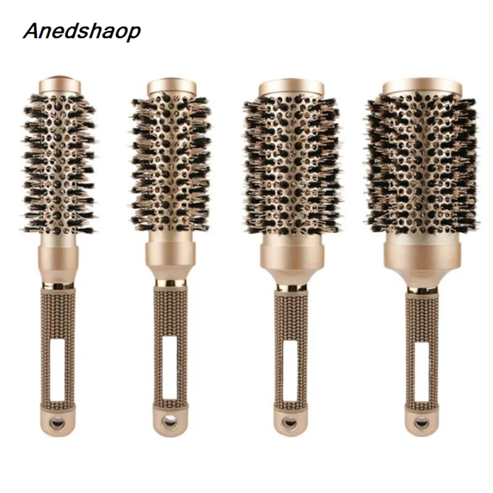 Anedshaop 6 Sizes Professional Salon Styling Tool Nylon Comb Cylinder ...