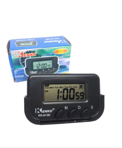 KK-613D KENKO Digital Clock with Alarm Clock Stopwatch Calendar Pocket ...