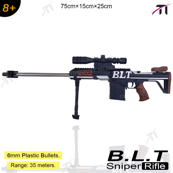 Sniper airsoft BLT Ultra Long Sniper 30inch w/ Stand & Laser 499php 100 ...