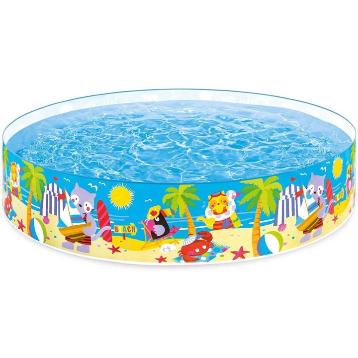 Intex Ocean Snapset Play Pool For Kids 122′ x 25″ "blackkito" | Daraz.lk