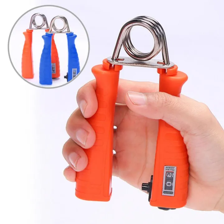 Mechanical Counting Hand Grips Strengthener Arm Spring Finger Expander ...