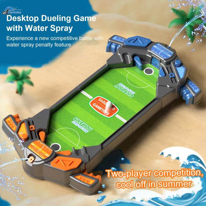 Mini Tabletop Soccer Pinball Games ,Desktop Sport Board Game, Double ...