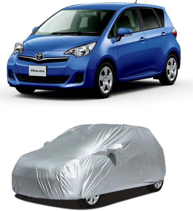 TOYOTA RACTIS HEAT PROOF CAR COVER | Daraz.lk