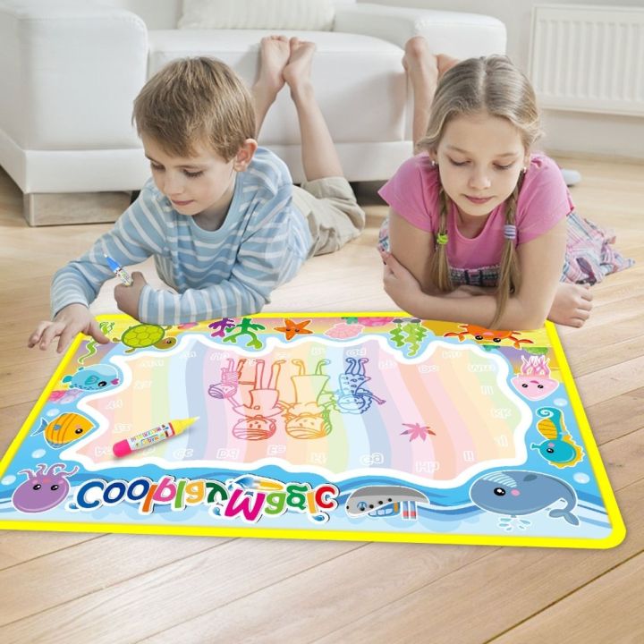 Coolplay Animal Themes Rainbow Water Drawing Mat 2 Pens Water Doodle ...