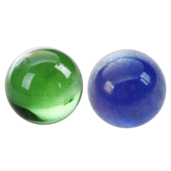 OUMERY 20 Pcs Marbles 16mm Glass Marbles Knicker Glass Balls Decoration ...