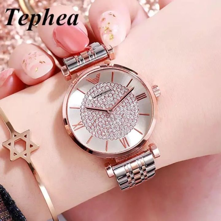 NEW CONTENA TUTON LADIES CHAIN WATCH Good Quality Machine Watch with ...