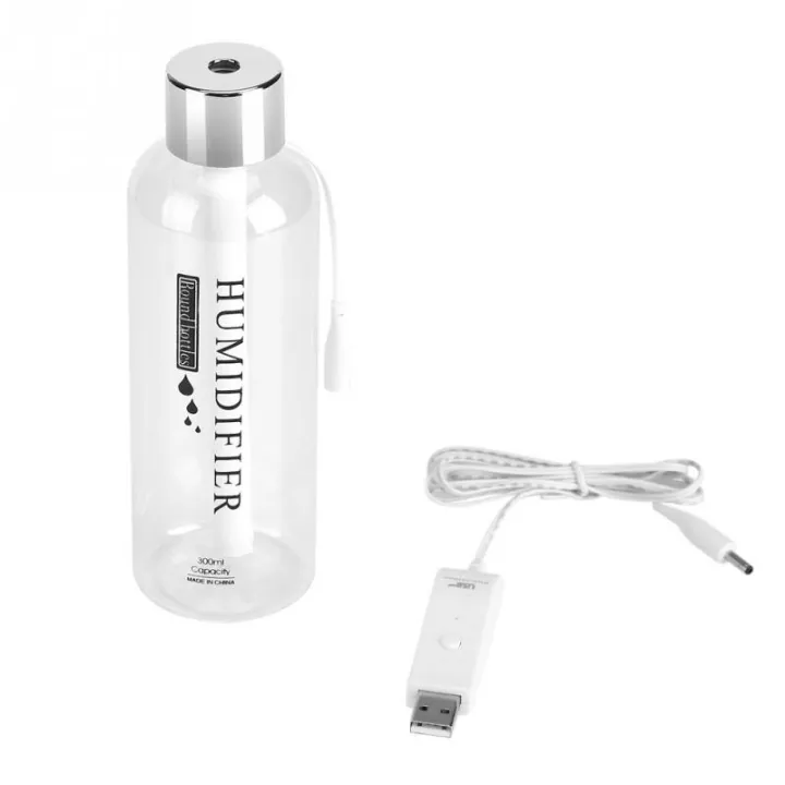 Mini Diffuser Mist Maker Portable USB Water Bottle Humidifier Car Home ...