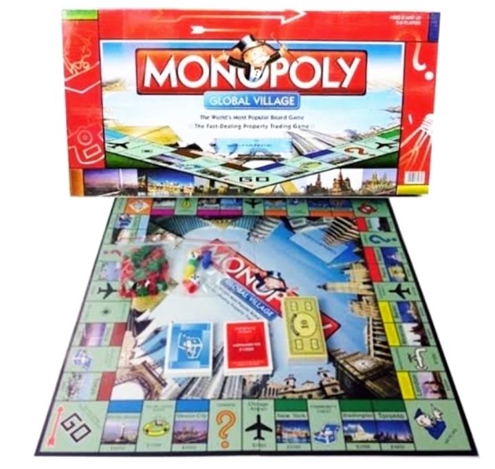 Monopoly Complete Board - Global Village | Daraz.lk