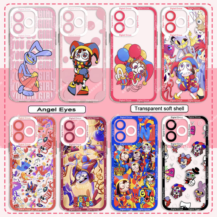 Cute Cartoon Phone Case, Amazing Digital Circus Soft Back Cover for ...