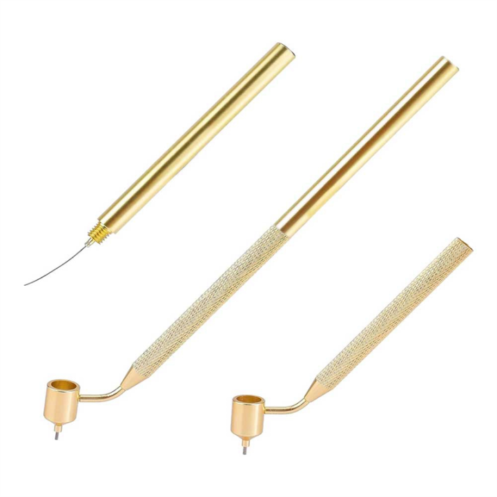 0.4/0.7mm Slanting Fine Line Writer Pen Aluminum Detailing Fluid Writer ...