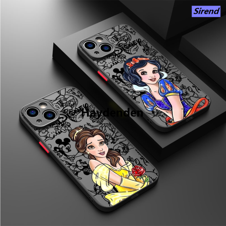 Haydenden Sirend Disney Princess Jasmine Case for Apple iPhone 15 Pro 8 Plus 11 Pro XR 14 Pro ...