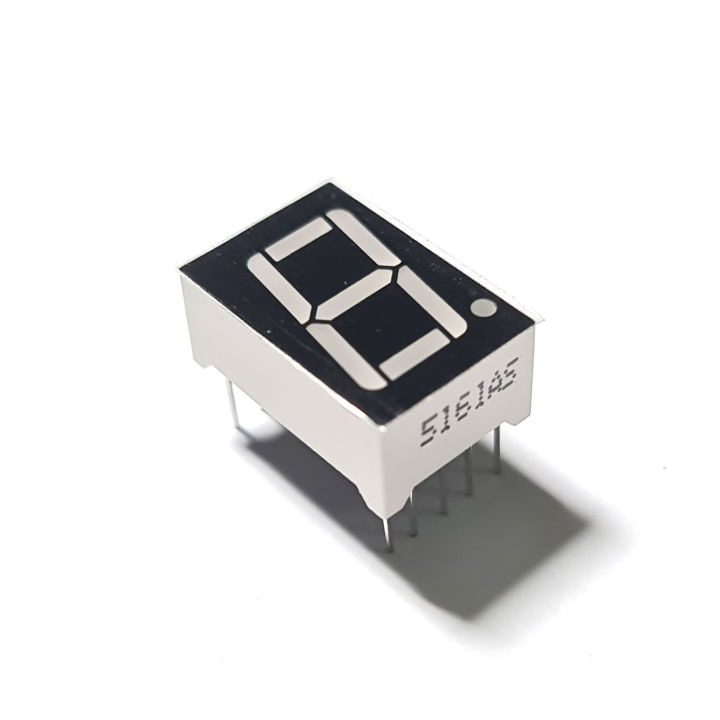 5Pcs 7 Segment Display Single Digit 1 Bit Digit 0.56 Inch Common ...