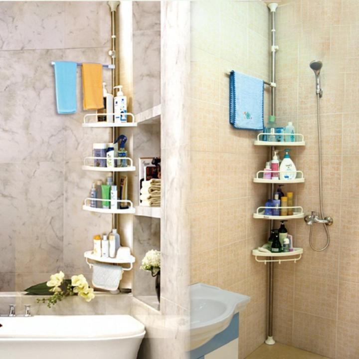 Bathroom Multi Corner Shelf Corner Stand | Daraz.lk