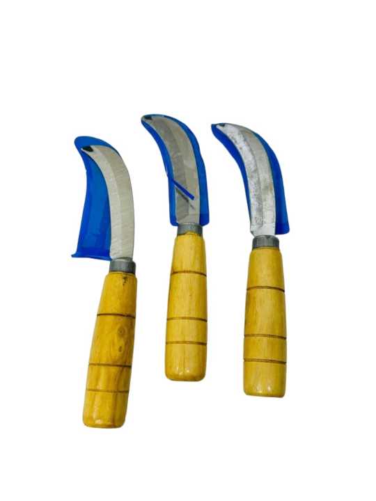 Banana Sickle Cutting Pineapple Stainless Steel Fruit Knife Curved ...