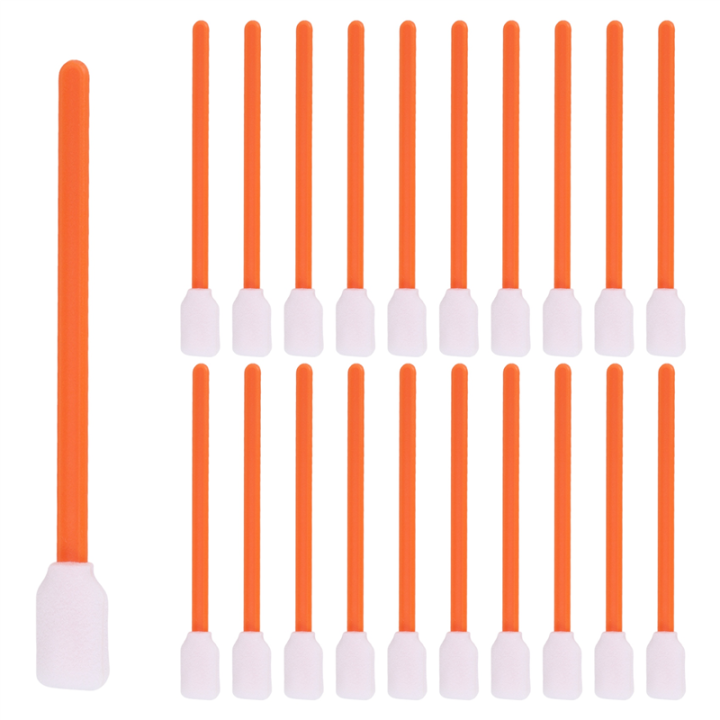 100Piece Foam Swabs Sticks Cleanroom Detailing Swab Sponge Sticks for ...