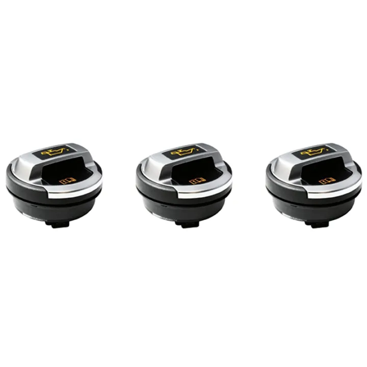 BRADOO 3X Car Oil Filler Cap Cover for Audi-R8 A3 A4 A6 A8 Golf Passat ...