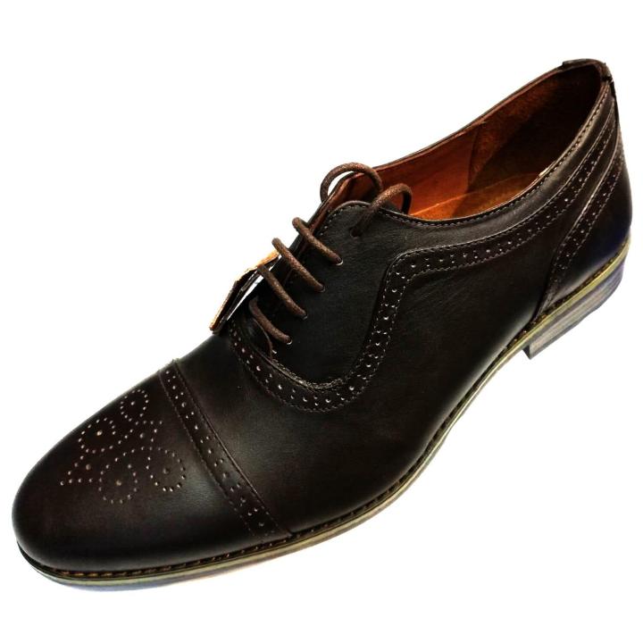K Premier Men's Formal Lace Shoes - Coffee Brown | Daraz.lk