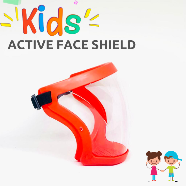 HYBRID RESPIRATOR ACTIVE FACE SHIELD - KIDS - RED | Daraz.lk