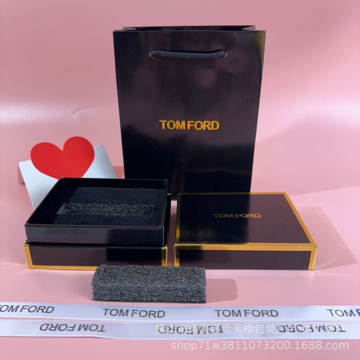TF Gift Packing Box Tote Bag Lipstick Lip Balm Empty Box Perfume Gift ...