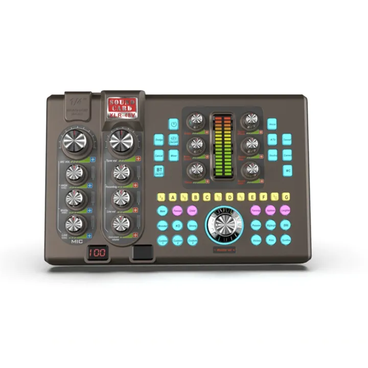 SK80 Sound Card Bluetooth Stereo Five-Channel Audio Sound Card for ...