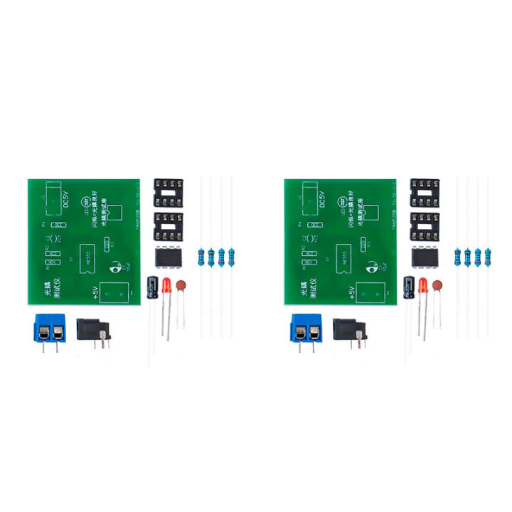 JINMY 2X Optocoupler Tester Kit 555 Application Circuit Board Practice ...
