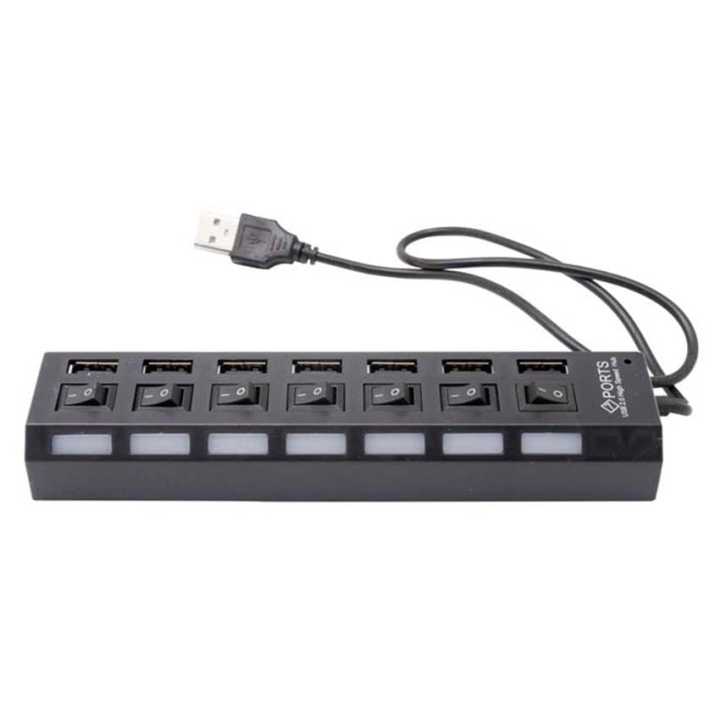 High Speed USB 2.0 480Mbps 7 Ports USB Hub | Daraz.lk