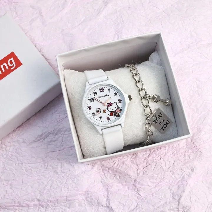 Sweet Style Children's Small Watch for Girls Cute for Middle and High ...