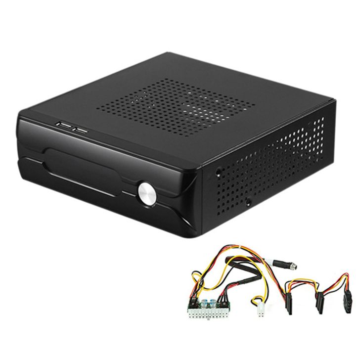 OYPFXMI M03 HTPC ITX Case+150W 12V Power Supply Board HTPC Chassis USB2 ...