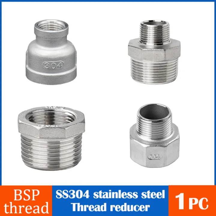Plumbing connection 1/8” 1/4 3/8 1/2 304 Stainless Steel Male Female ...