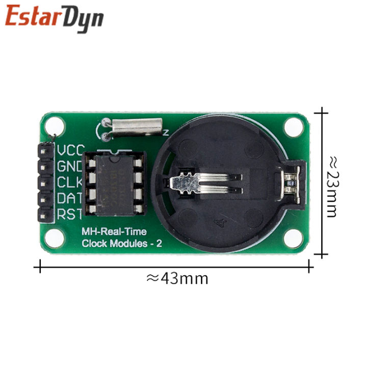 Smart Electronics Ds1302 Real Time Clock Module For Arduino Uno Mega ...