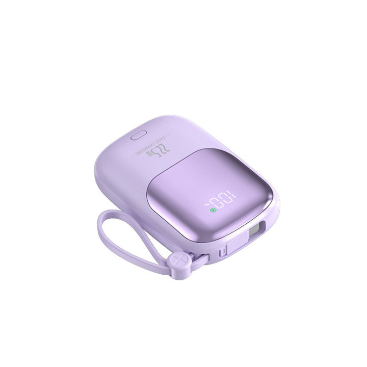 Mini Super Fast Charge 22.5W with Cable Power Bank 20000 Ma Large ...