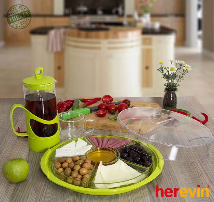 Serving Set | Breakfast set | 6 Sets Sleeve Pack | herevin | Made in ...