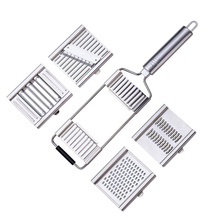 OUMERY Stainless Steel Hand Guard Vegetable Potato Radish Fries Multi ...