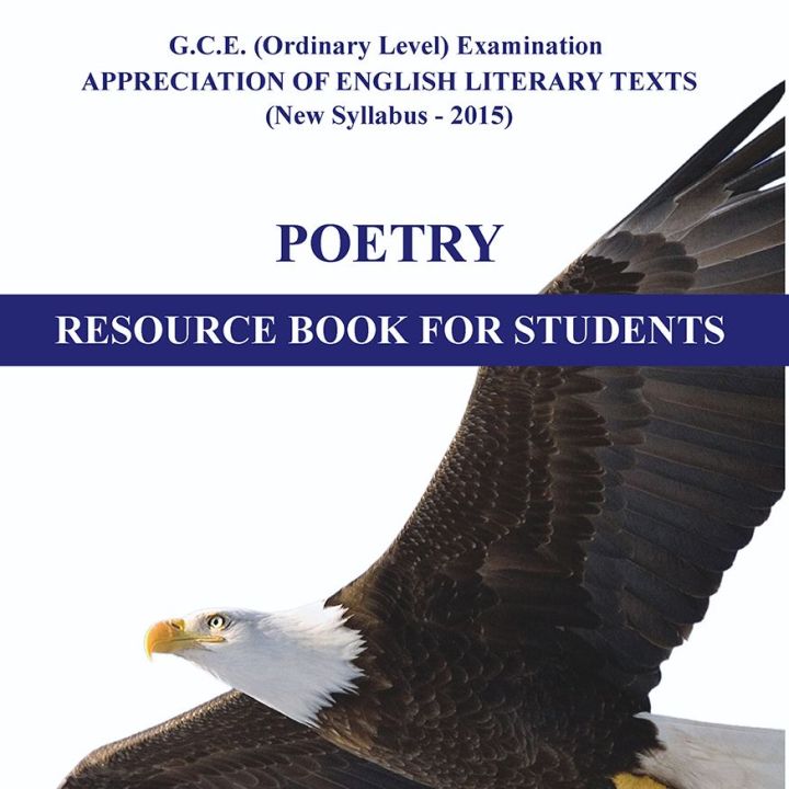 Poetry Resource Book For Students | Daraz.lk