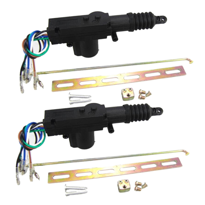 Locking System Single Type Kit 5 Wire Universal Car Electric Remote ...