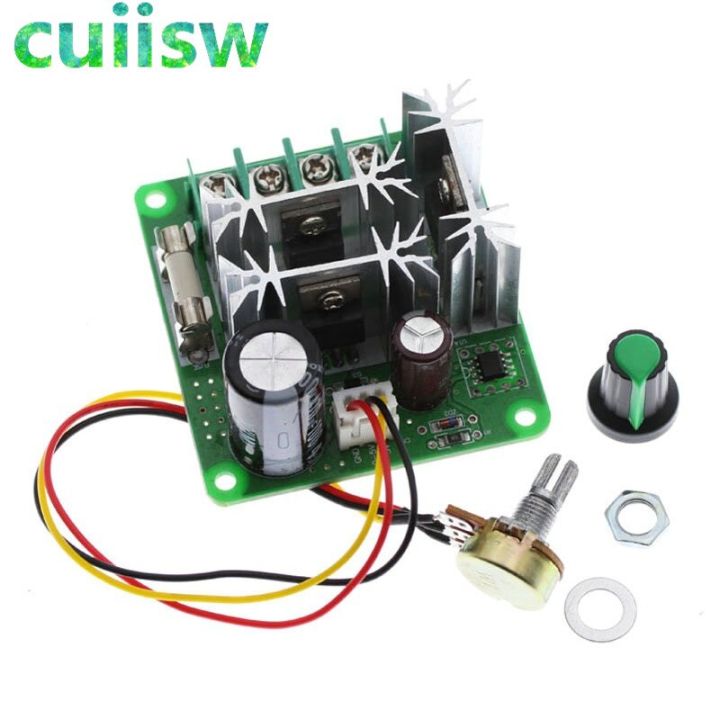 DC 6V-90V 15A DC Motor Speed Controller Stepless Speed Regulation Pulse ...
