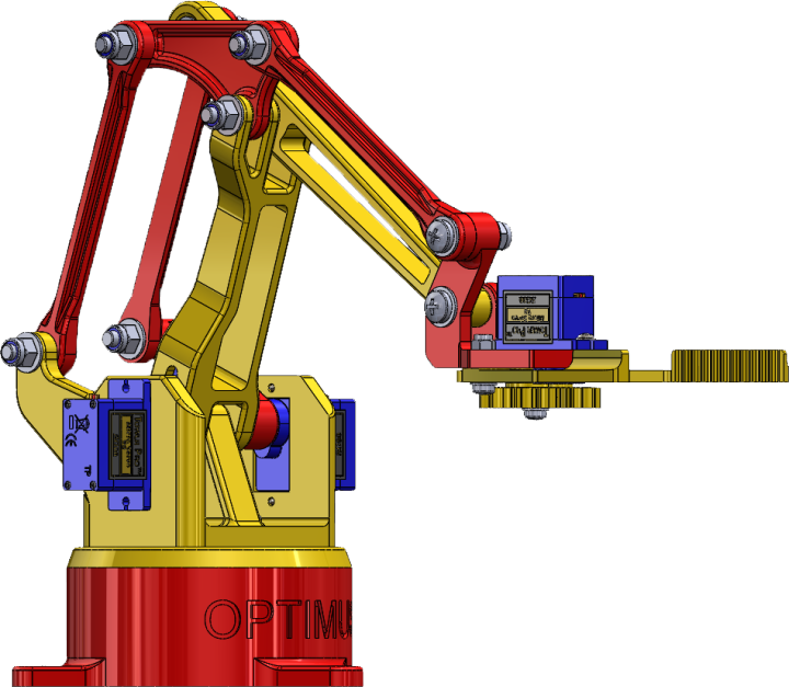 Optimus 4 DOF Robot Arm (Frame Only) | Daraz.lk