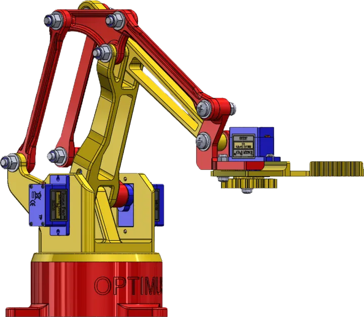 Optimus 4 DOF Robot Arm (Frame Only) | Daraz.lk