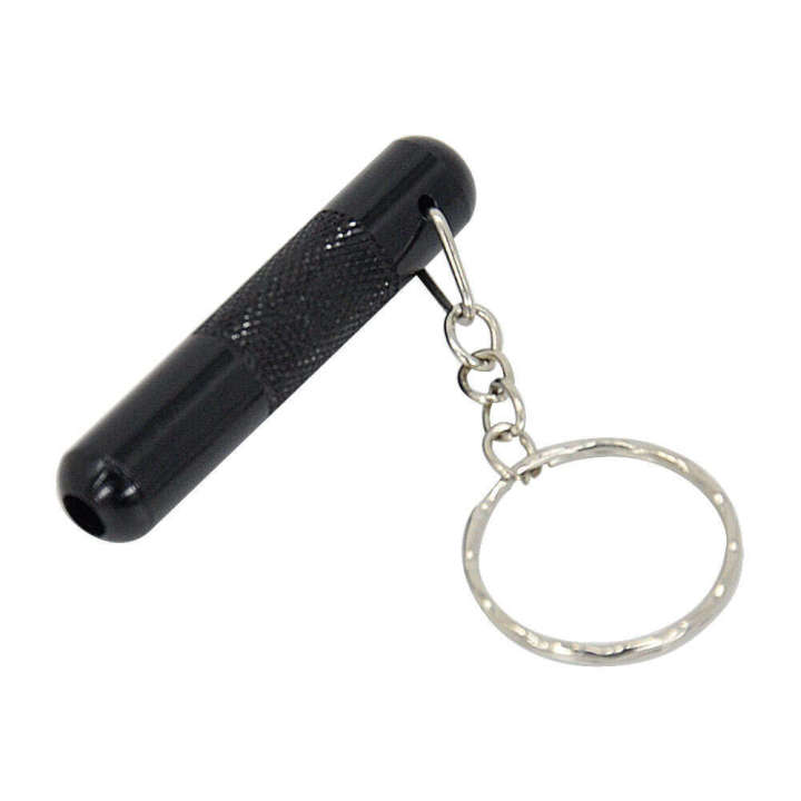 Metal Keychain Bottle Aluminum Snuff Portable Washable Small Pipe ...