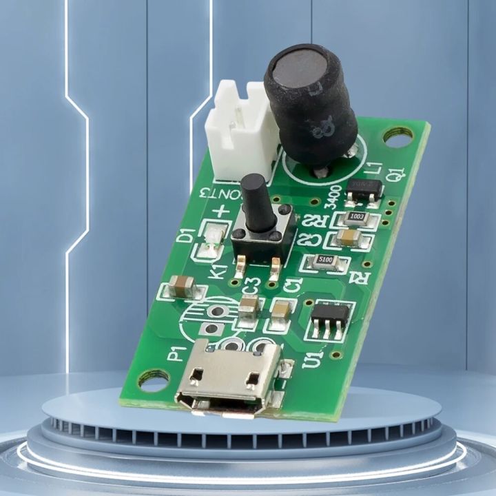 USB Mini Humidifier DIY Kits Mini Oscillating Atomizing Ceramic ...