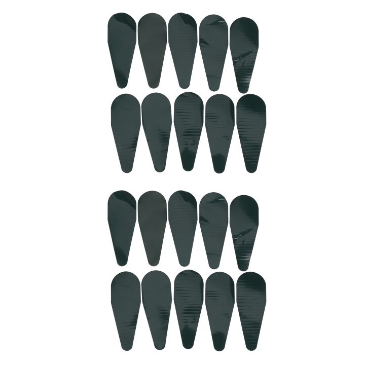 Universal -Style ABS Roof Fins Spoiler Wing Kit Vortex Generator 20Pc ...