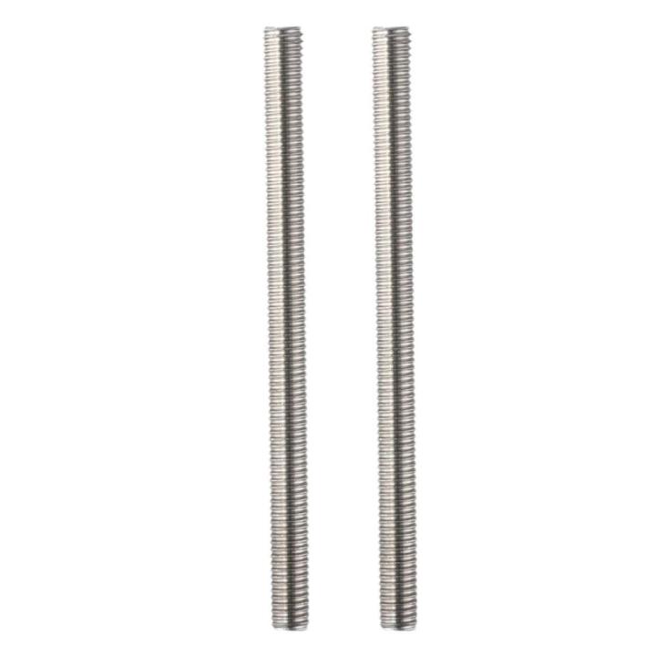 2PCS Practical 304 Stainless Steel Fully Threaded Rod 2.0mm Thread ...