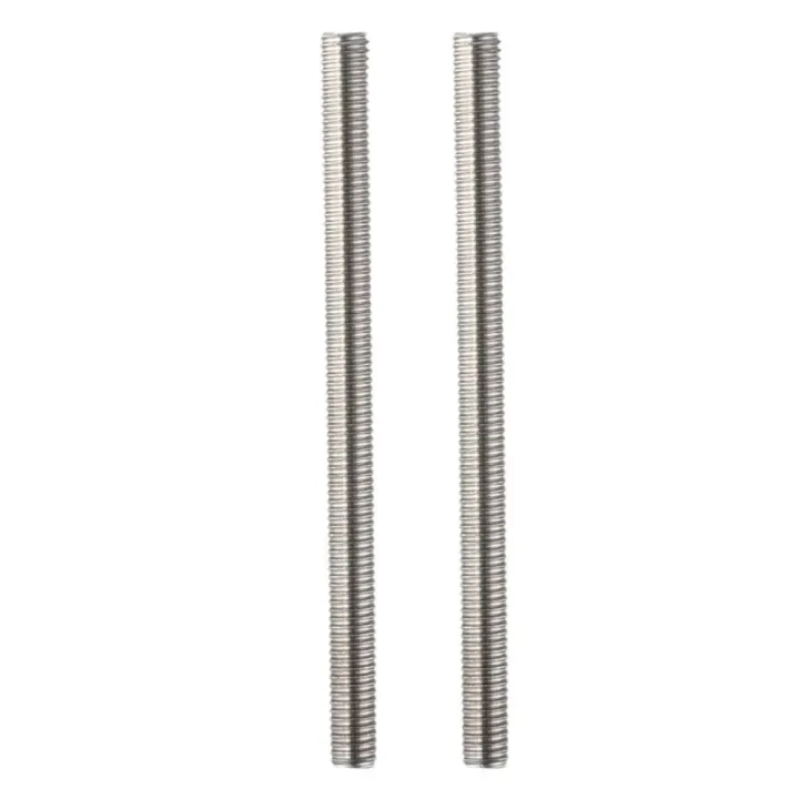 2PCS Practical 304 Stainless Steel Fully Threaded Rod 2.0mm Thread ...