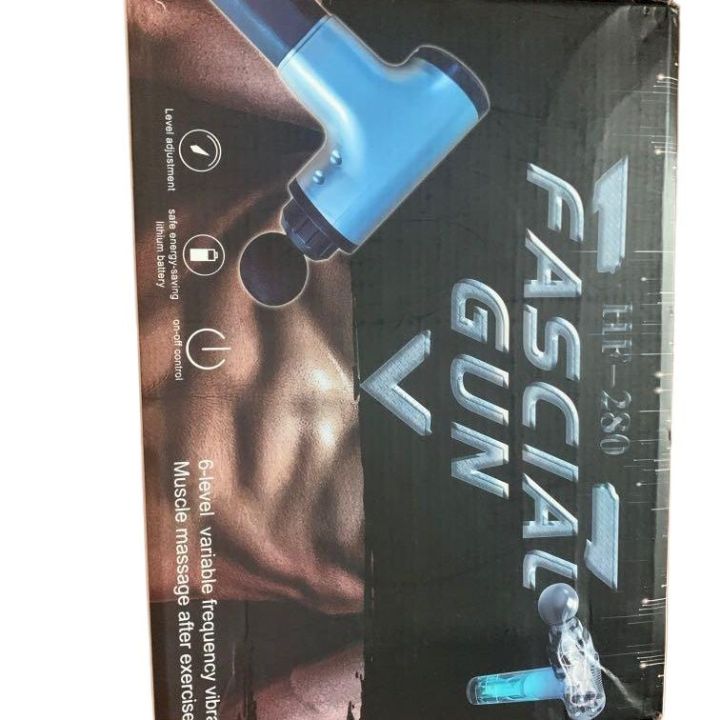 Rechargeable Body Massage Gun, Fg Electric Vibration Body Muscle ...