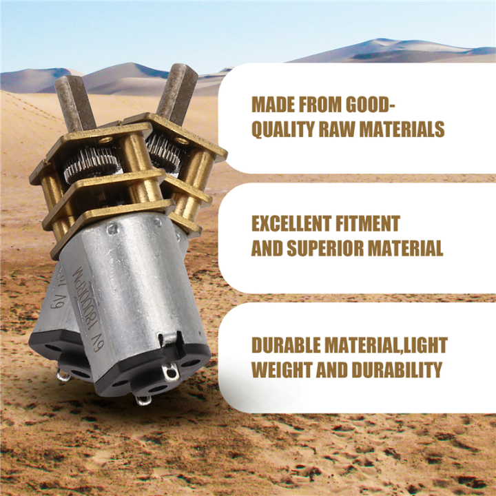 DC6V 30RPM N20 Micro-Speed Gear Motor Reduction Gear Motors with Metal ...