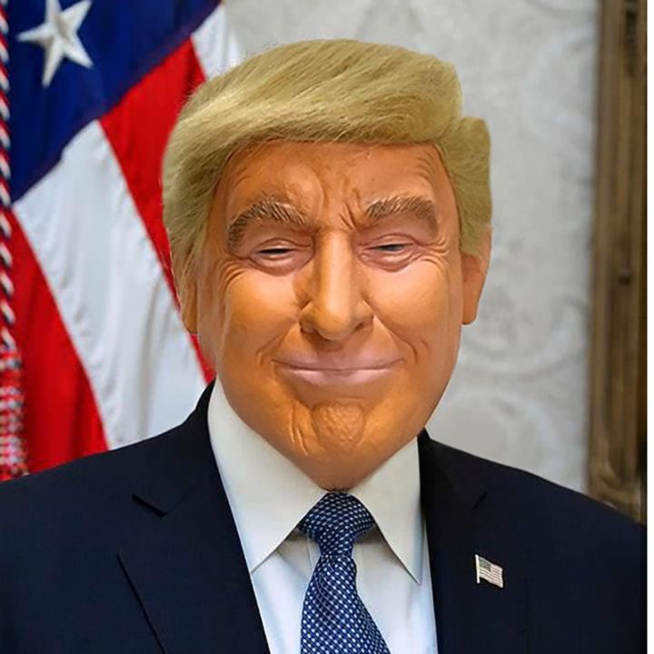 Halloween Realistic Celebrity Masks Presidential Candidate Mask Donald ...