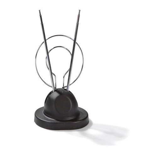 Rabbit Ears Type Indoor TV Antenna ATN902 Heavy Duty Base | Daraz.lk