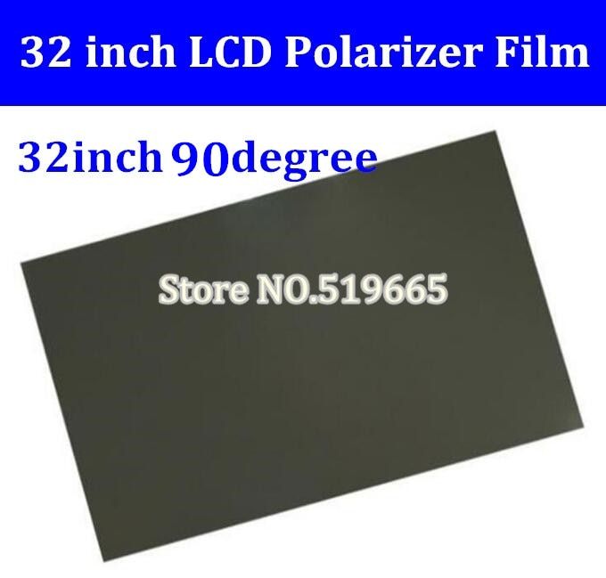 New 32inch 32 inch 90 degree Glossy 710MM*405MM LCD Polarizer Polarizing Film for LCD LED IPS ...