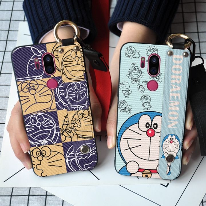 Wristband Strap Silicone Case For LG Magna G4C G4 G6 G7 ThinQ Neck ...